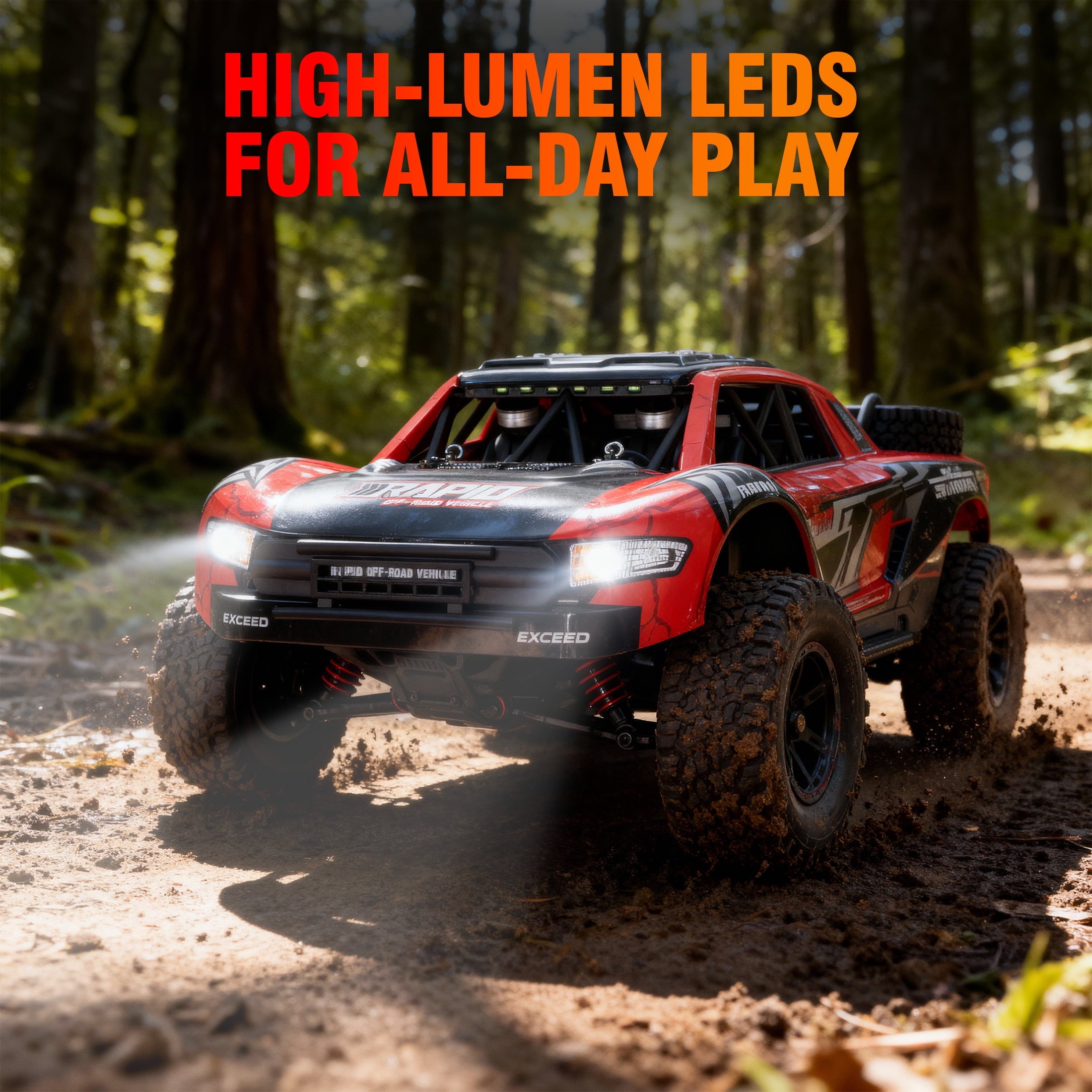 Furnibear 1:14 RC Cars for Adults, 43MPH Fast Remote Control Car with
